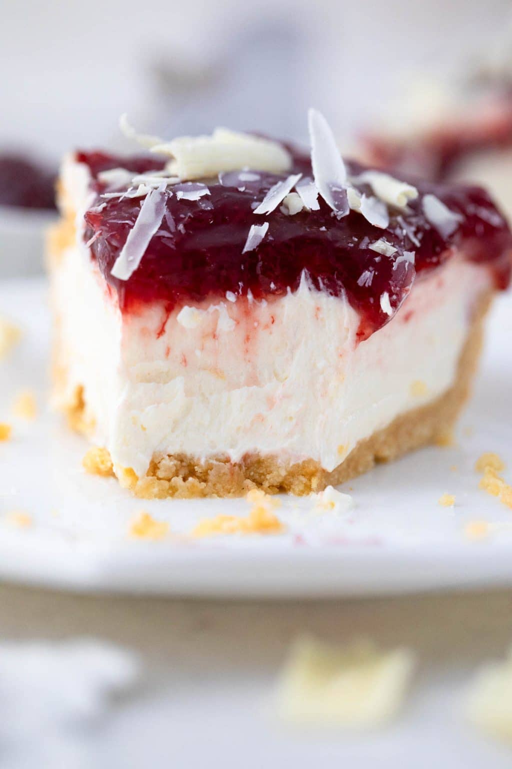 No Bake Cherry Cheesecake - Fun Recipe Ideas