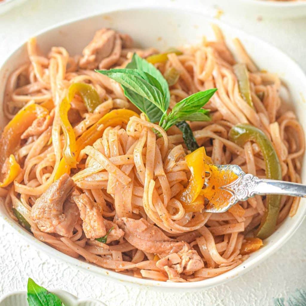 Easy Drunken Noodles (Pad Kee Mow) - Fun Recipe Ideas